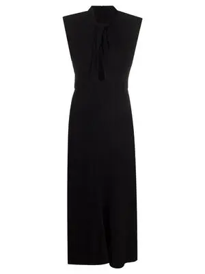 Isabel Marant Étoile Rabea Twist-detail Cut-out Long Dress - Black