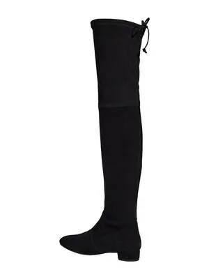 STUART WEITZMAN Genna 25 Stretch-suede Over-the-knee Boots - Black