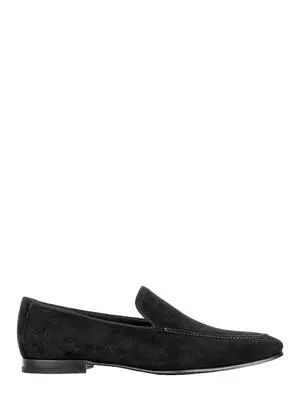 To Boot New York Beamon Suede Leather Loafers - Softy Black