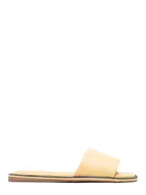 Brunello Cucinelli Bead-embellished Flat Sandals - Neutrals