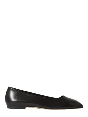 AeydĒ Ida Leather Ballet Flats - Black