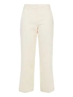 VANESSA BRUNO VANESSA BRUNO Nastia Cropped Cotton Bootcut Pants