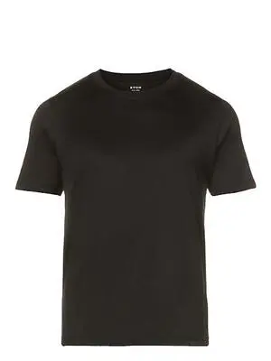 Eton Slim-fit Cotton-jersey T-shirt - Black