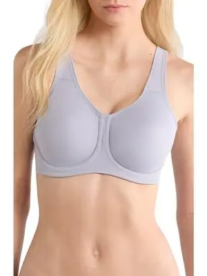 Wacoal Simone Seamless Underwire Sports Bra - Dapple Gra