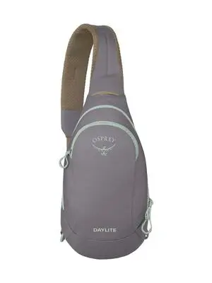 OSPREY Daylite Water Repellent Sling Backpack - Soundwave Grey/latte Brown