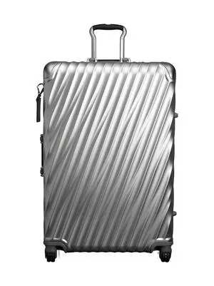 Tumi 19 Degree Aluminum Large Checked Luggage Silver