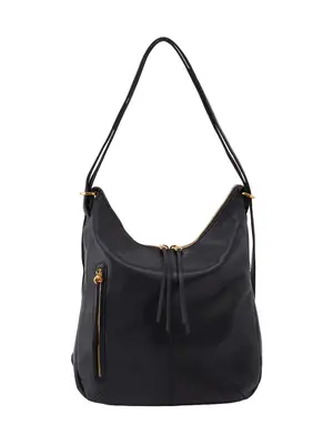 Hobo HOBO Merrin Leather Convertible Backpack Black