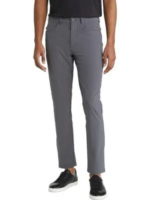 Mizzen+main Traverse Five-pocket Performance Trousers - Charcoal Solid