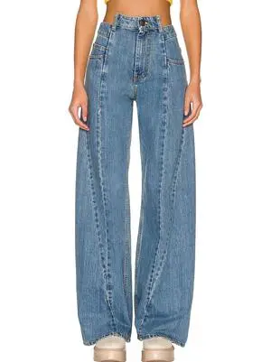 MAISON MARGIELA Wide Leg Jeans - Denim