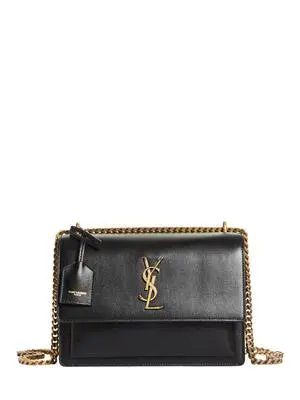 Saint Laurent Saint Laurent Medium Sunset Shoulder Bag Nero