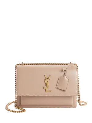Saint Laurent Saint Laurent Medium Sunset Shoulder Bag Rosy Sand