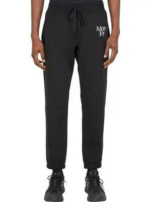 MORE JOY Logo-Embroidered Track Pants