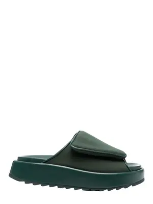 GIABORGHINI GIABORGHINI Gia 1 Touch-Strap Sandals Green