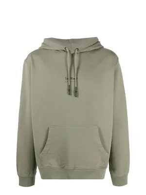 TOM WOOD Logo-Print Hoodie