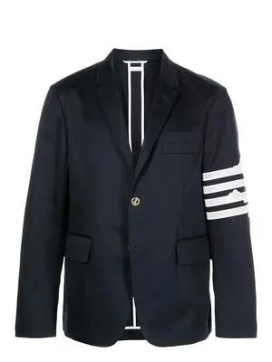 Thom Browne Thom Browne 4-Bar Single-Breasted Blazer Blue