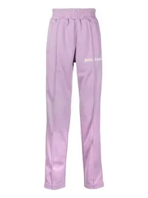 Palm Angels Logo-print Track Pants - Purple