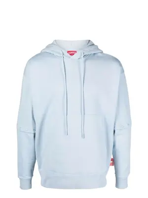 Camper Logo-patch Hoodie - Blue