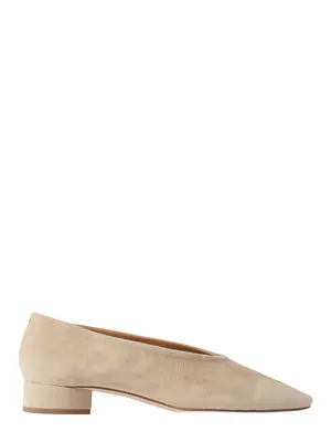 AEYDĒ Aeyde Delia Suede Ballet Flats