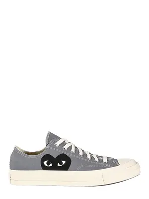 Play Comme Des Garcon Cdg Play X Converse Chuck Taylor All Star Low-top Sneakers - Grey