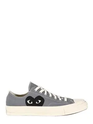 Play Comme Des Garcon Cdg Play X Converse Chuck Taylor All Star Low-top Sneakers - Grey