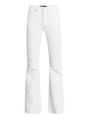 Veronica Beard Beverly Flare Jeans - White