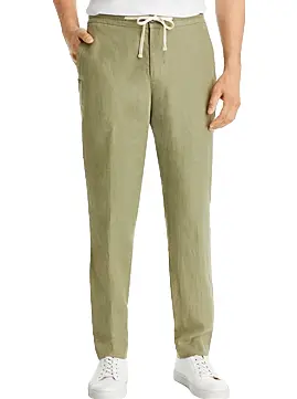 Vince Lightweight Hemp Pants Feathergrass