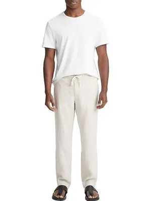 Vince Lightweight Hemp Trousers - Pumice Rock