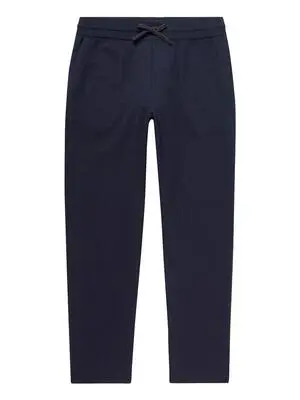 Loro Piana Tapered Cotton-blend Jersey Sweatpants - Blue