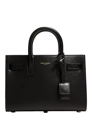 Saint Laurent Sac De Jour Nano Top-Handle Bag Black