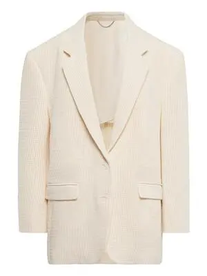 Magda Butrym Single-breasted Blazer - White