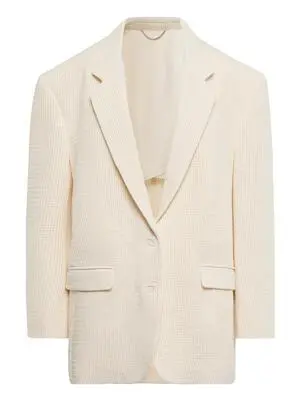 Magda Butrym Single-breasted Blazer - White