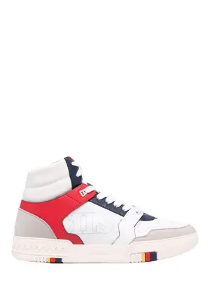 Missoni Panelled High-top Sneakers - White