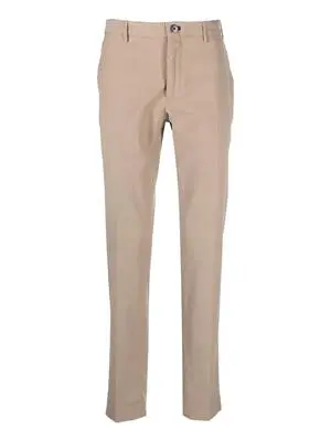 INCOTEX Straight-Leg Cotton Trousers