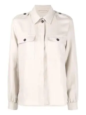 Woolrich Fitted Button-up Shirt - Neutrals