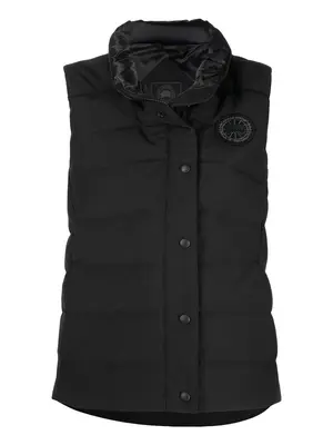 Canada Goose Feather-down Padded Gilet - Black