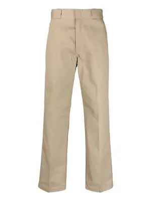 Dickies Rear Logo-patch Trousers - Brown