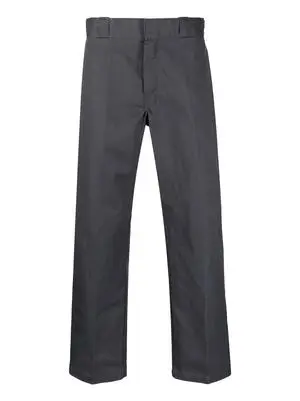 Dickies Rear Logo-patch Trousers - Grey