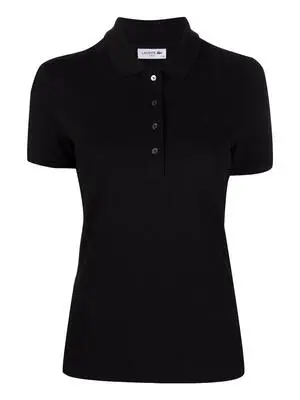 Lacoste Short-sleeve Slim-fit Polo Shirt - Black