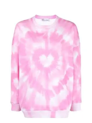 RED VALENTINO RED Valentino Heart-Motif Cotton Sweatshirt