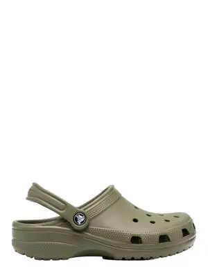 CROCS Classic Embossed Logo Clogs - Green