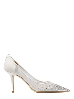 JIMMY CHOO Love 85mm Pumps - White