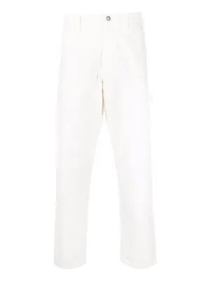 Dickies Rear Logo-patch Trousers - White