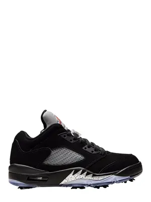 JORDAN 5 Retro Low Golf Metallic Sneakers - Black