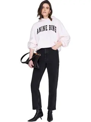 ANINE BING Harvey Sweatshirt - Washed Pink