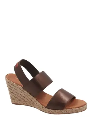 Andre Assous André Assous Allison Espadrille Wedge Sandal Bronze