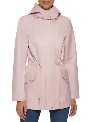 Cole Haan Cole Haan Short Rain Jacket Blush