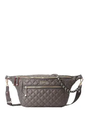 Mz Wallace MZ Wallace Crossbody Belt Bag Medium Grey