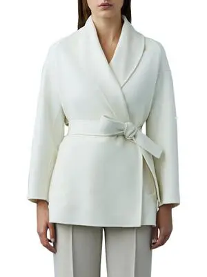 Mackage Tyra Wool Coat - Cream