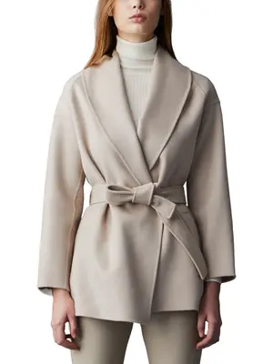 Mackage Mackage Tyra Wool Coat Sand