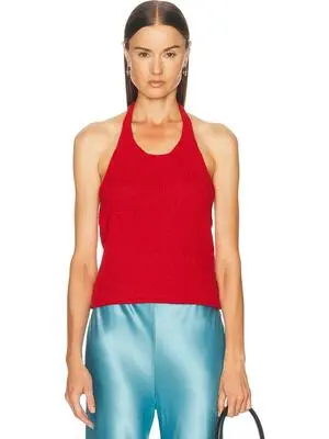 ELCE Nami Halterneck Tank Top - Scarlet